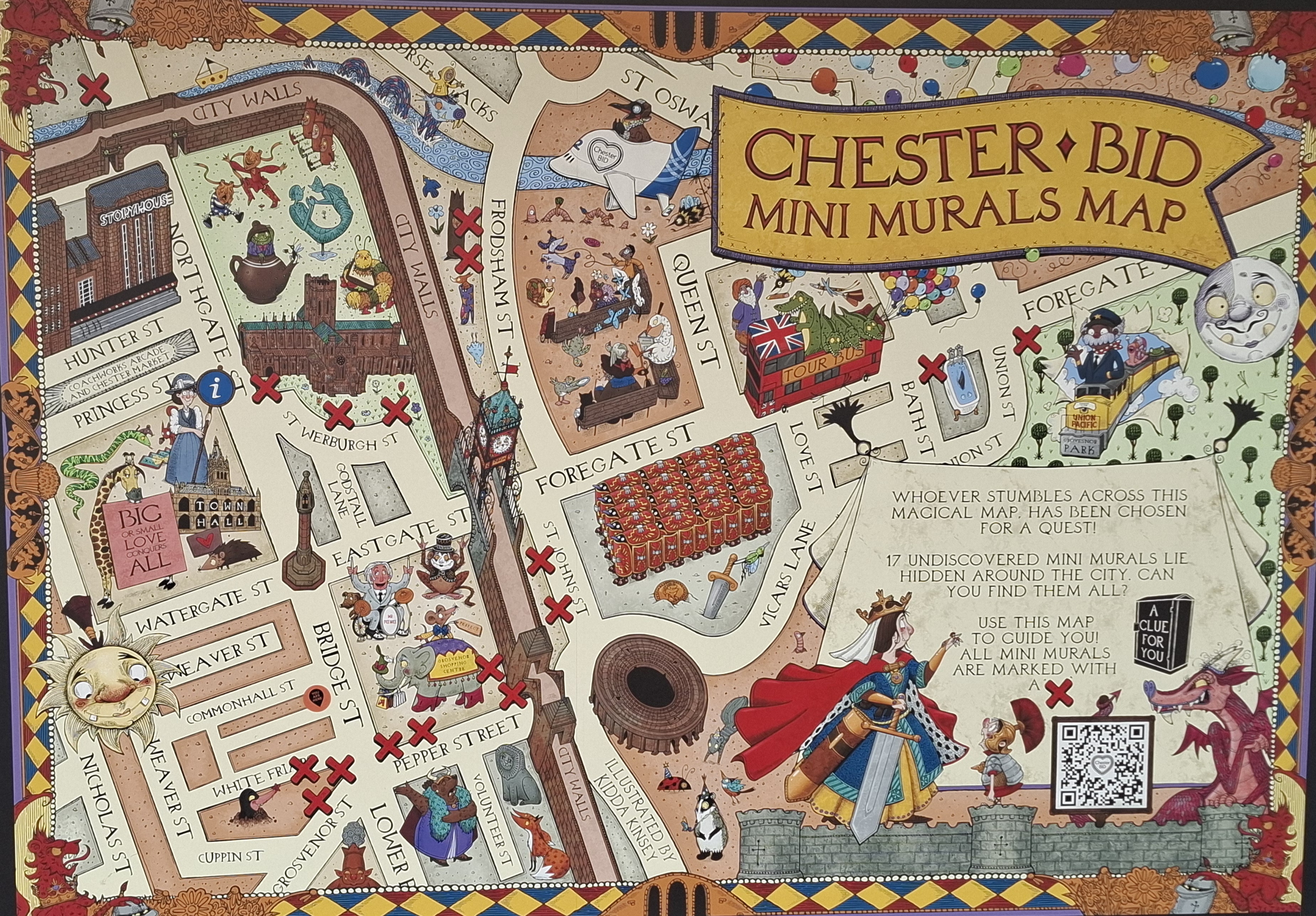 Chester and ‘Rotten Romans’, with Scotland the Brave – Mawson Bear
